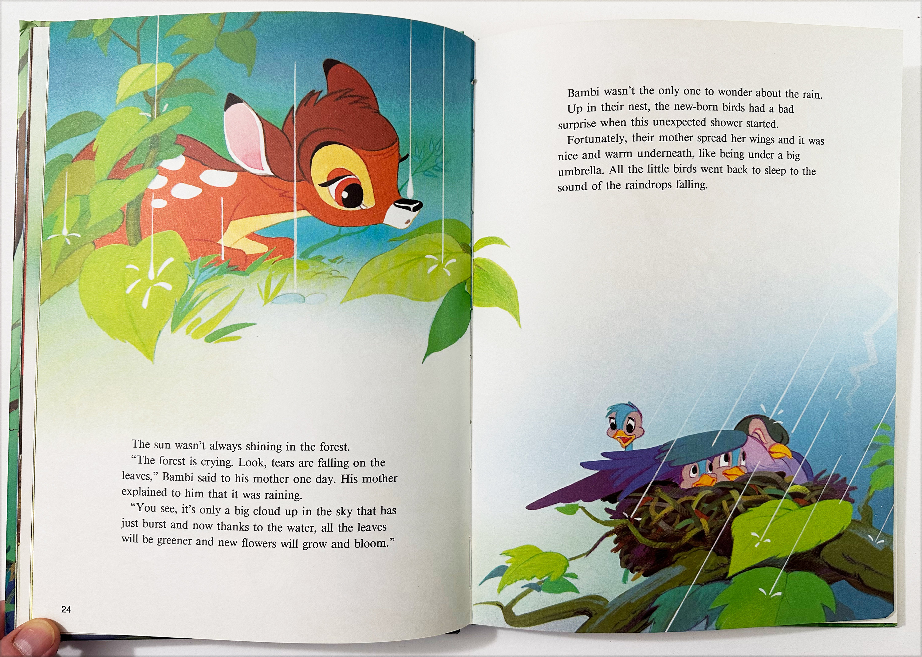 Bambi Walt Disney 1986 Vintage Book - Etsy