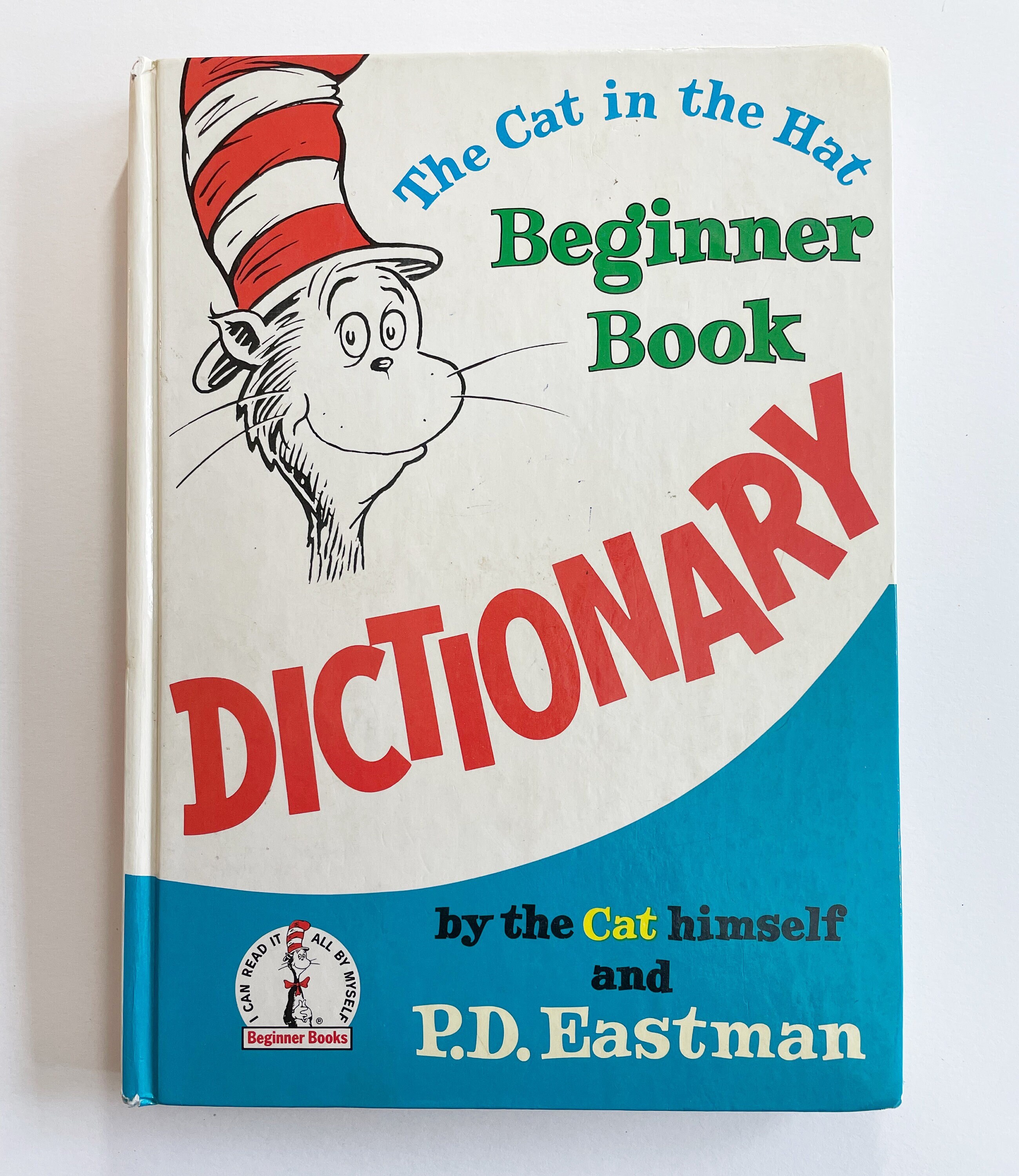 Vintage 1964 Dr. Seuss 'cat in the Hat' Beginner Book Dictionary - Etsy
