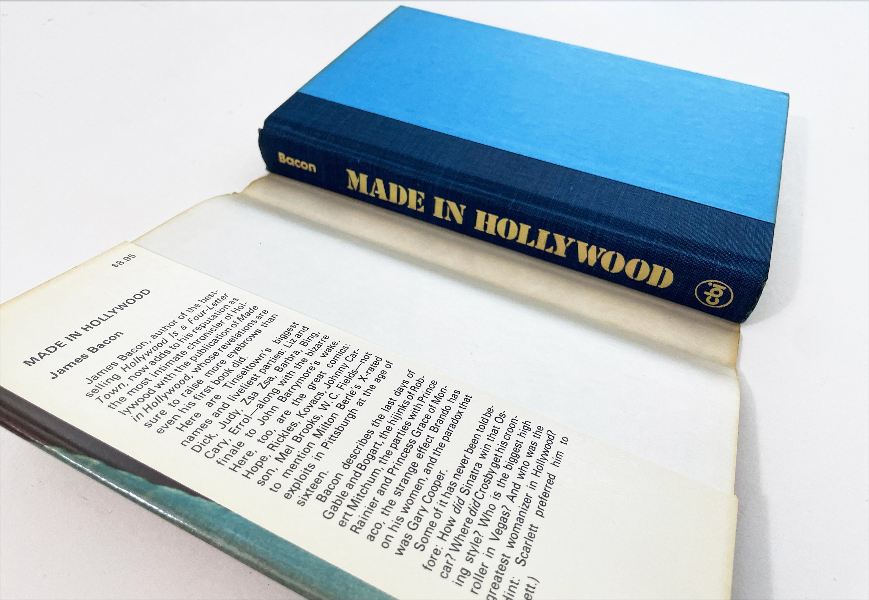 Made in Hollywood by James Bacon - 1977 Vintage Book - Etsy