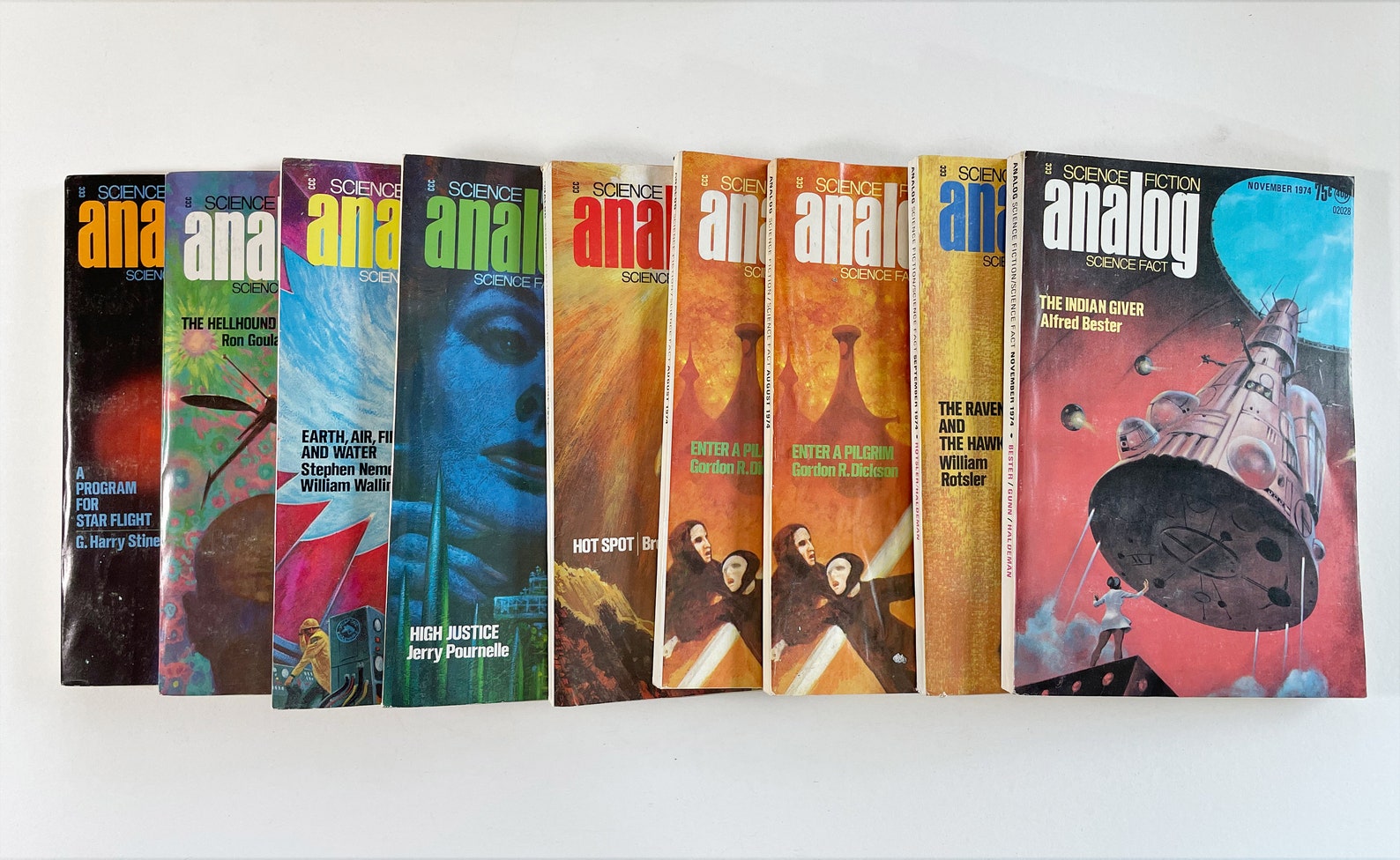 Vintage Analog Science Fiction Magazines 1973-1982 - Etsy