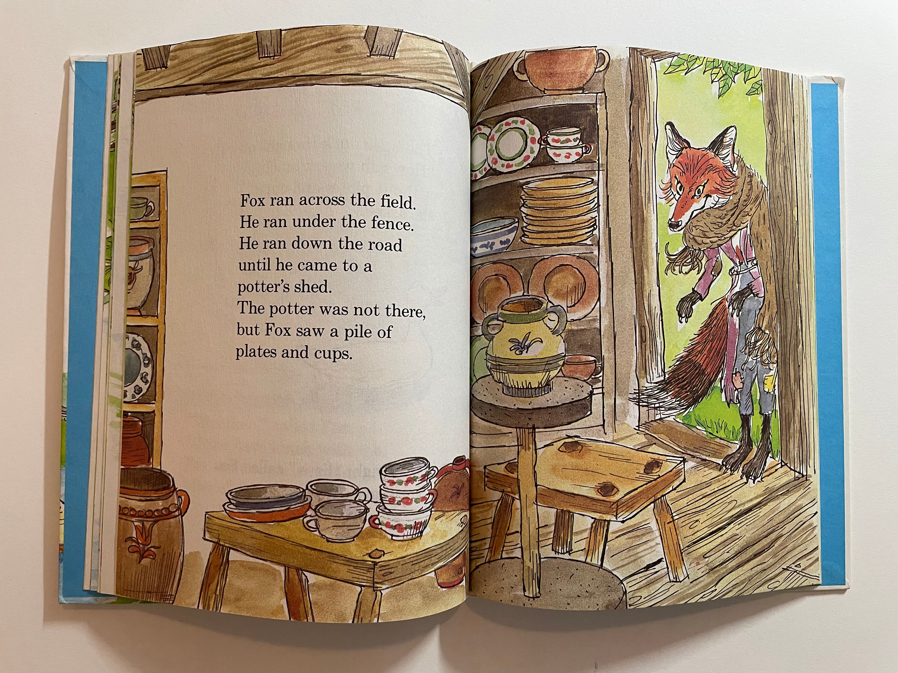 The Hungry Fox and the Foxy Duck 1978 Vintage - Etsy