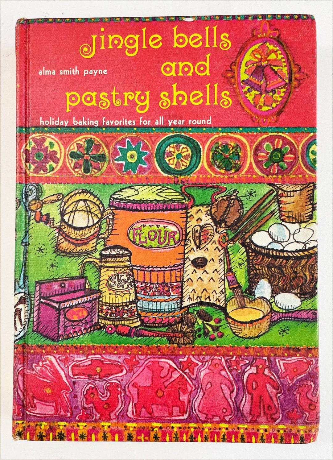 Jingle Bells and Pastry Shells 1968 Vintage Cookbook - Etsy