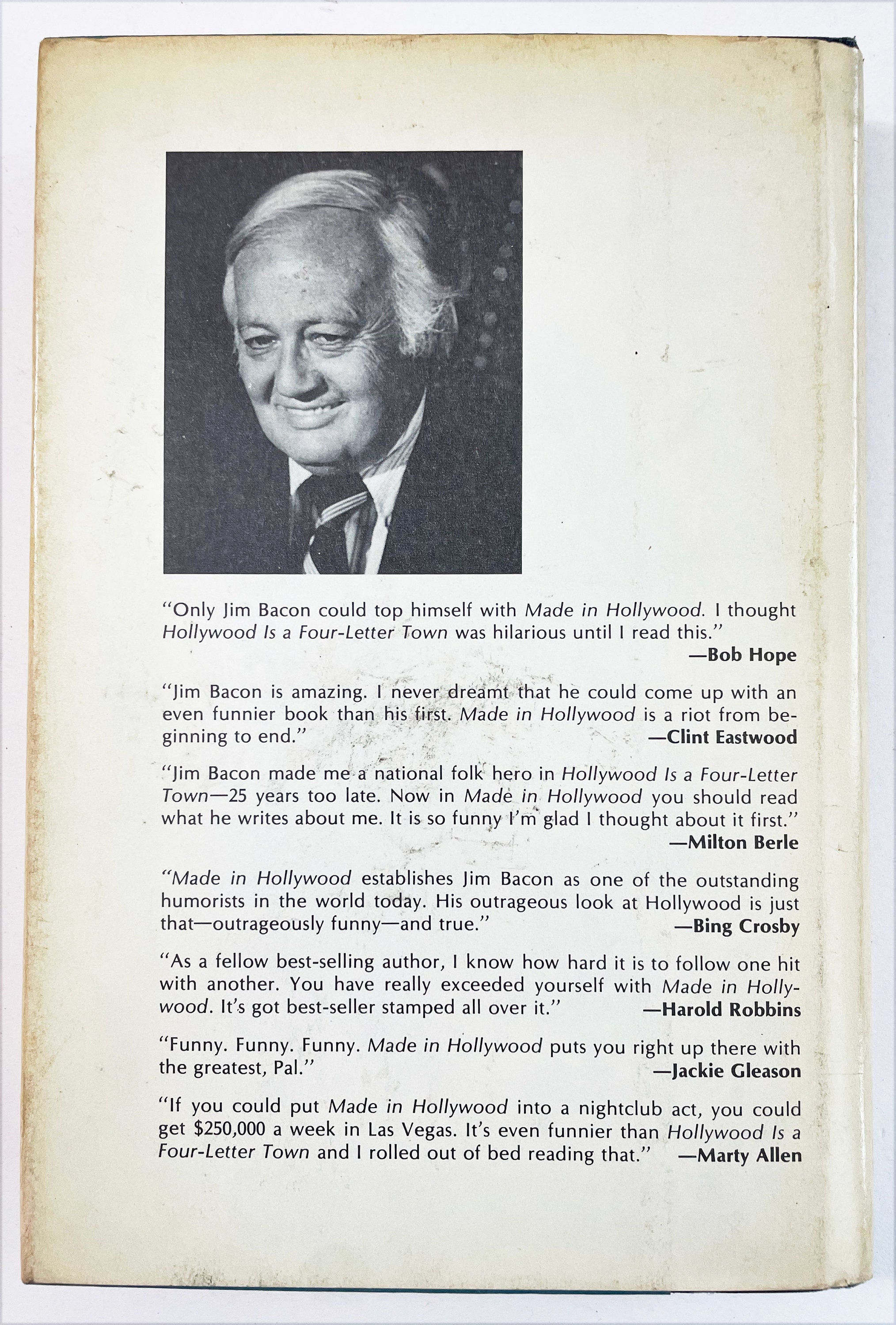 Made in Hollywood by James Bacon - 1977 Vintage Book - Etsy
