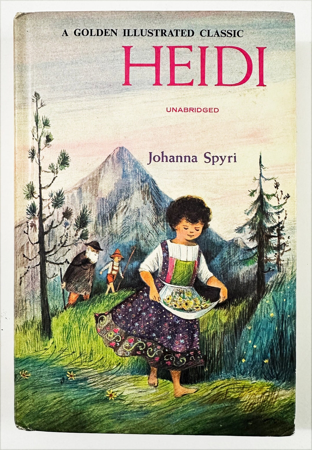 Heidi A Golden Illustrated Classic 1965 Vintage Book - Etsy