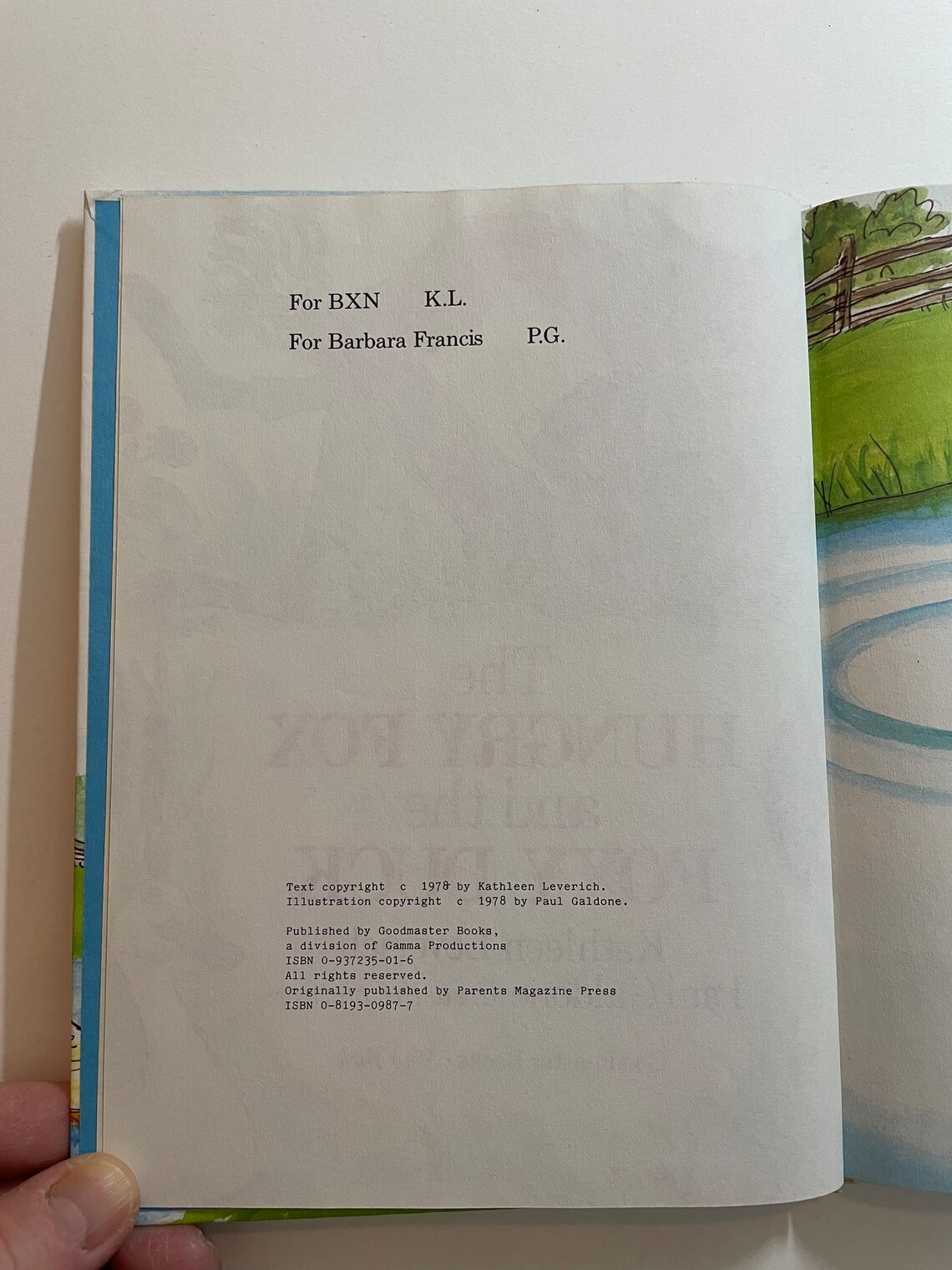 The Hungry Fox and the Foxy Duck 1978 Vintage Children's Book - Etsy