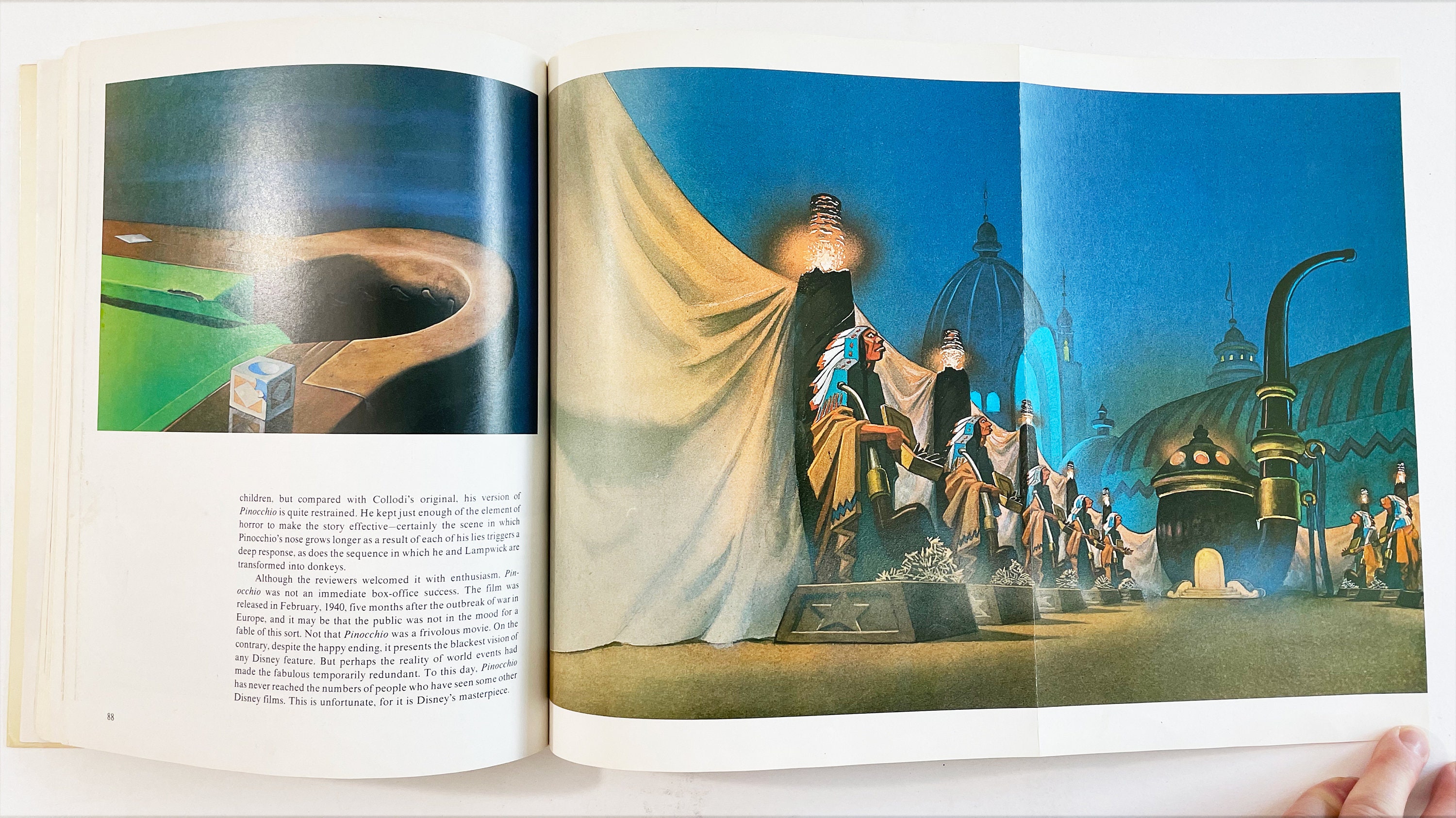 The Art of Walt Disney - 1975 - Vintage Art Book - Etsy