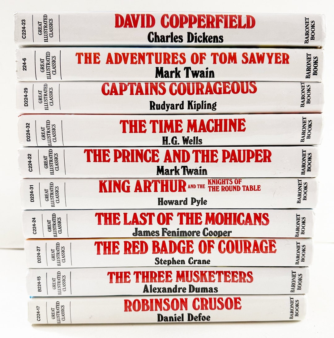 Great Illustrated Classics Book Series Choose Your Title - Etsy
