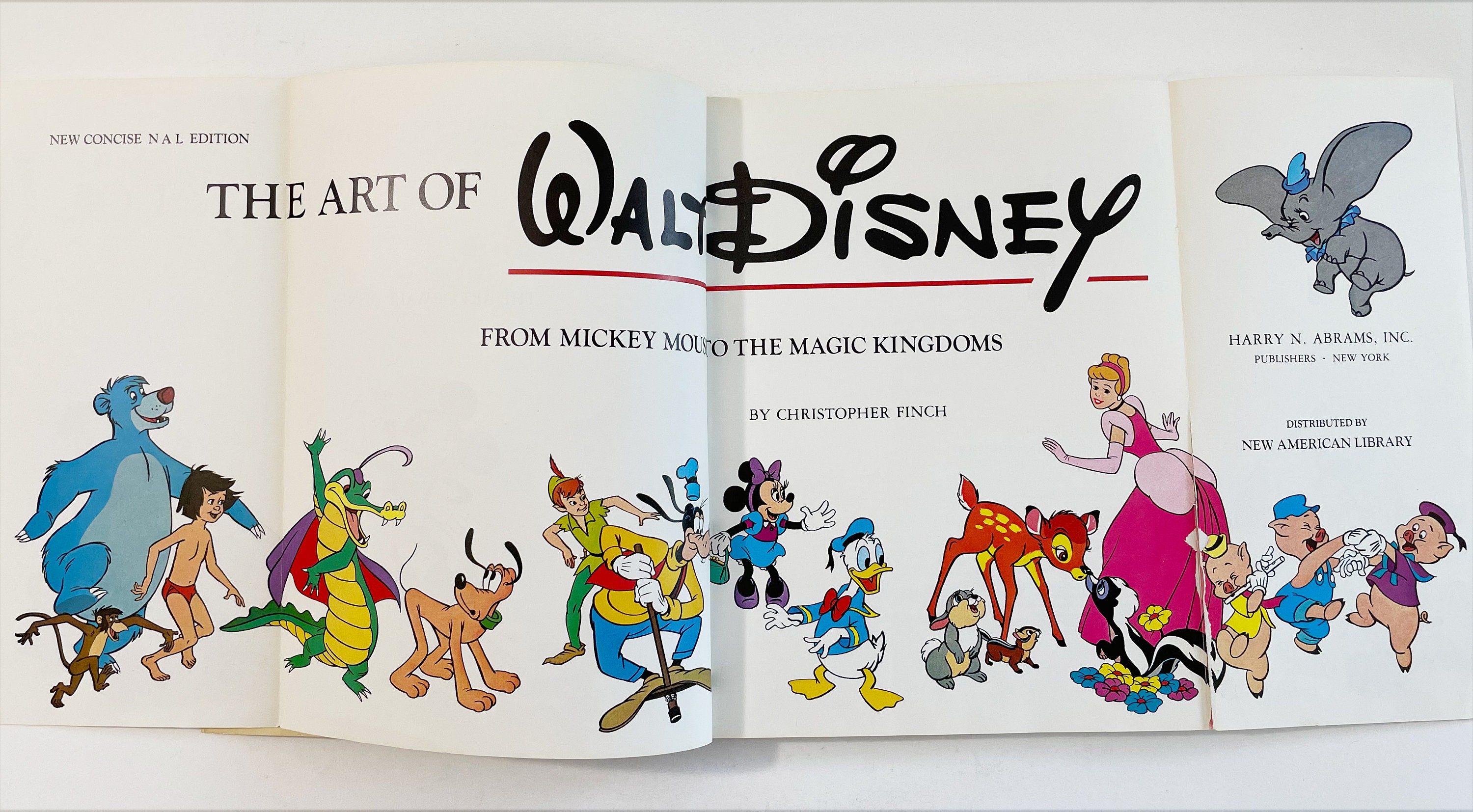 The Art of Walt Disney 1975 Vintage Art Book - Etsy