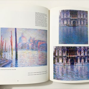 Monet 1989 Vintage Large Format Art Book - Etsy