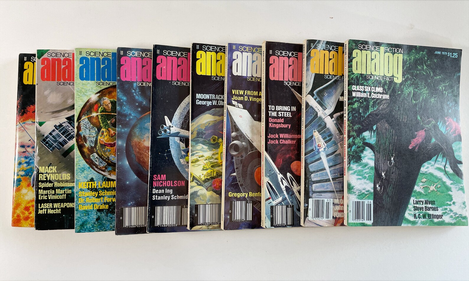 Vintage Analog Science Fiction Magazines 1973-1982 - Etsy