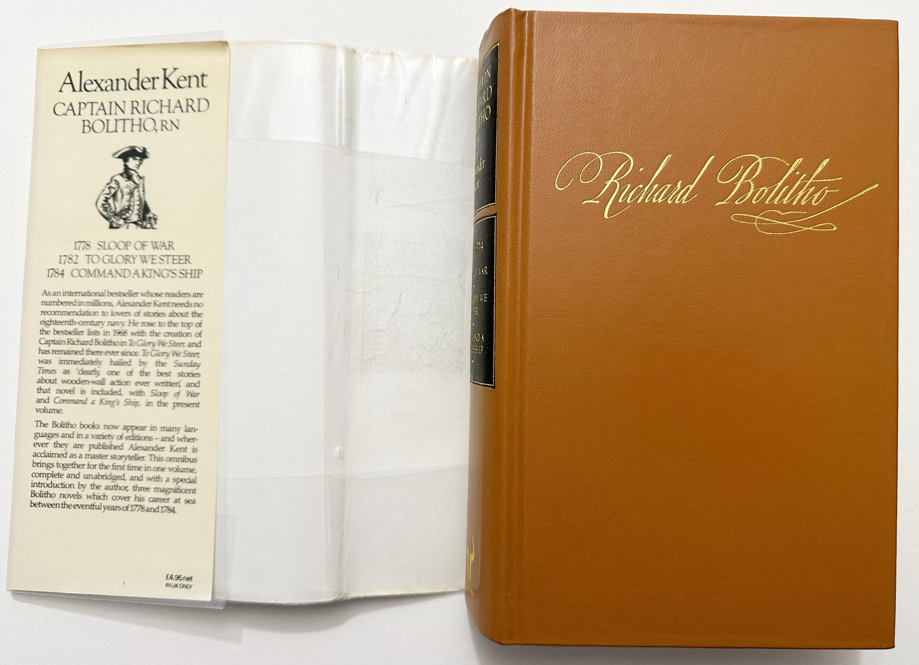 Captain Richard Bolitho Trilogy by Alexander Kent Vintage Book - Etsy