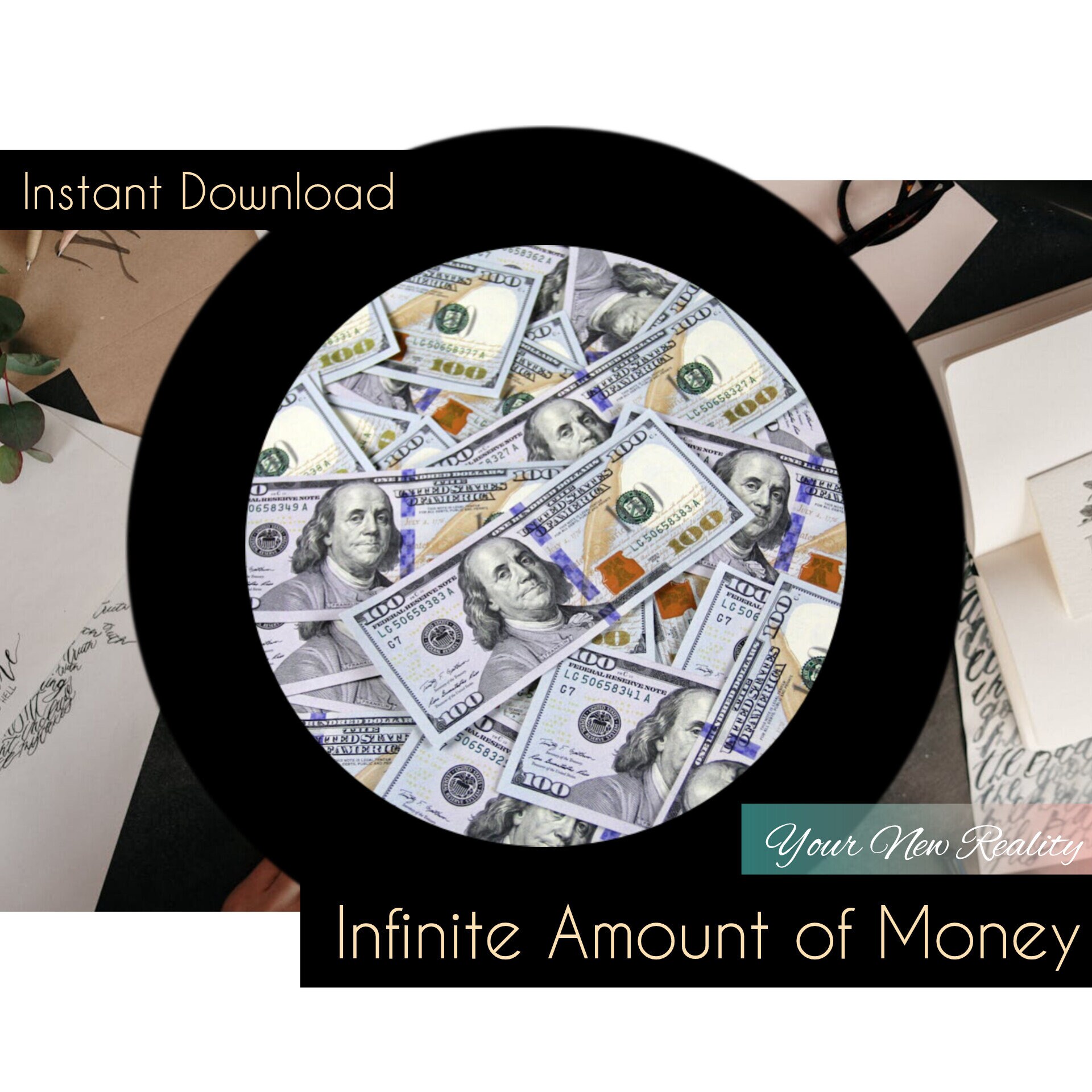 Infinite Amount of Money Subliminal Affirmations Audio listen Once V2 ...