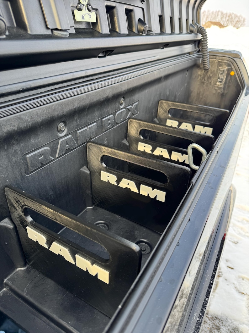 Ram Box Divider | PETG Truck Bed Organizer | RAM Accessory - Etsy