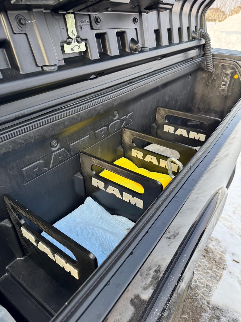 Ram Box Divider | PETG Truck Bed Organizer | RAM Accessory - Etsy