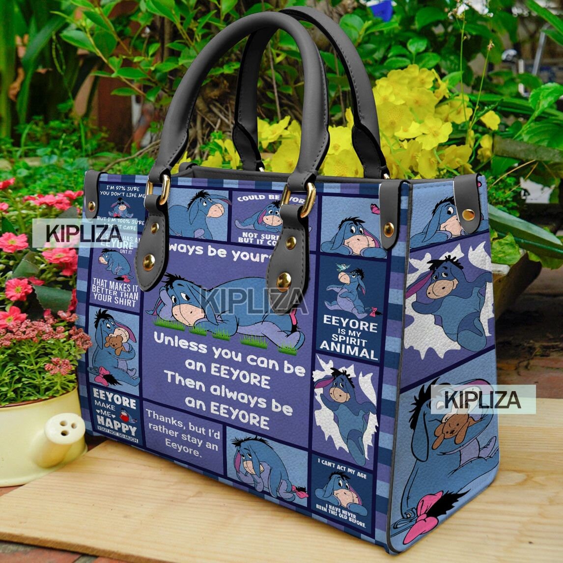 Eeyore Winnie The Pooh Handbag, Eeyore Winnie The Pooh Leather Bag sold ...