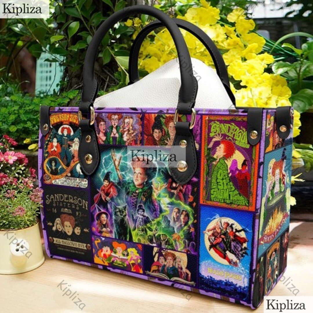 Hocus Pocus Handbag Hocus Pocus Leather Bag Halloween - Etsy