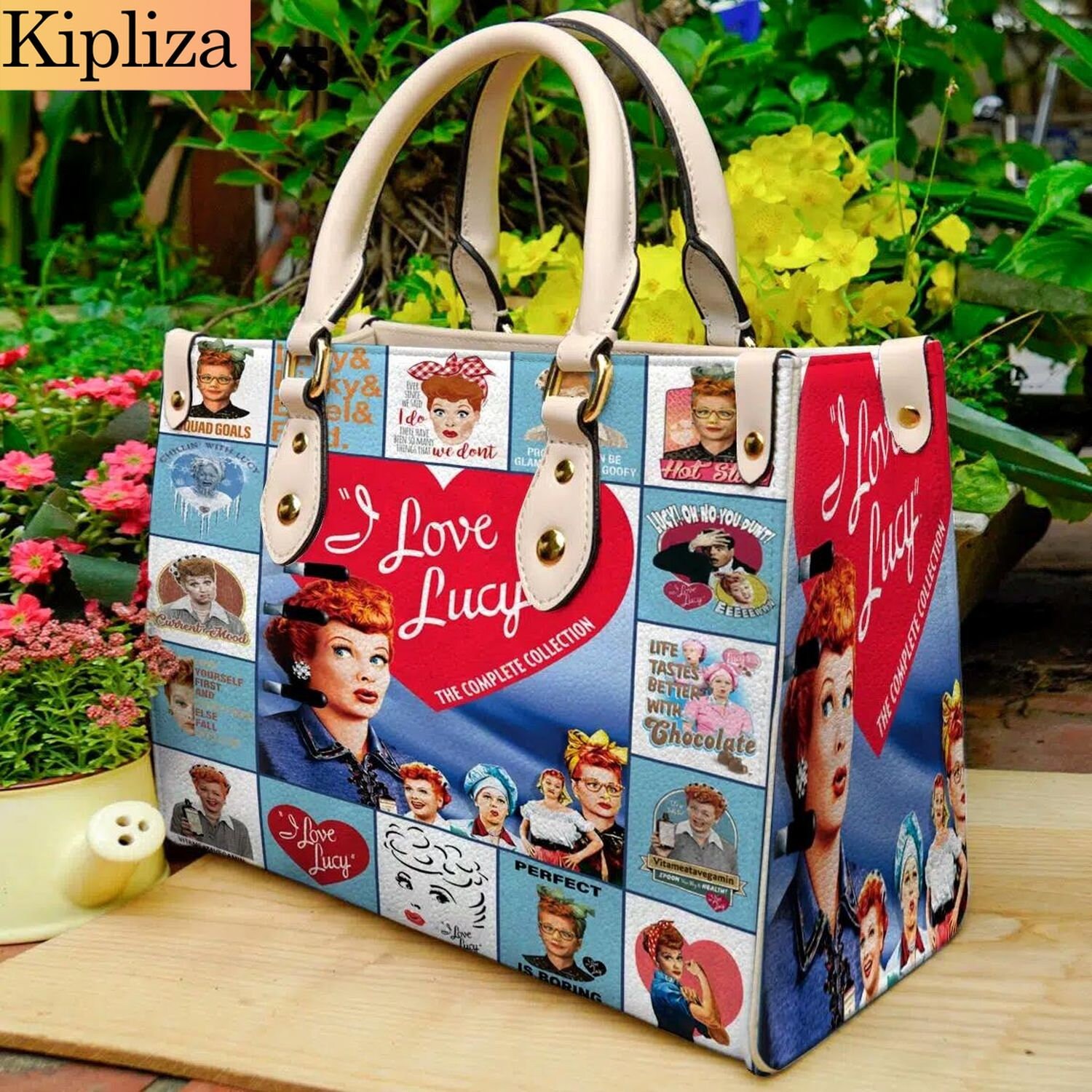 I Love Lucy Handbag, I Love Lucy Leather Bag, I Love Lucy Shoulder Bag ...