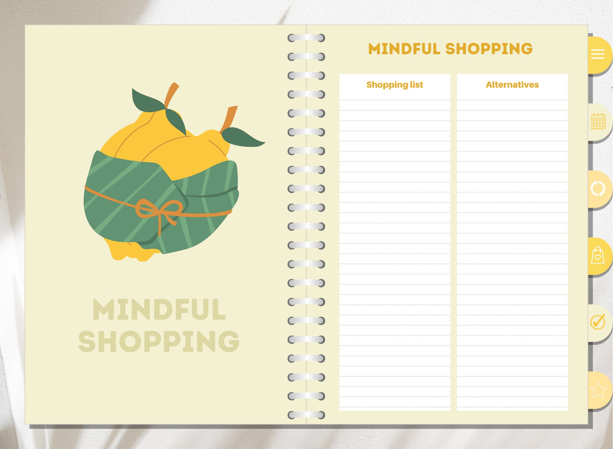 Zero Waste Planner, Digital Planner 2023, Conscious Living Planner ...