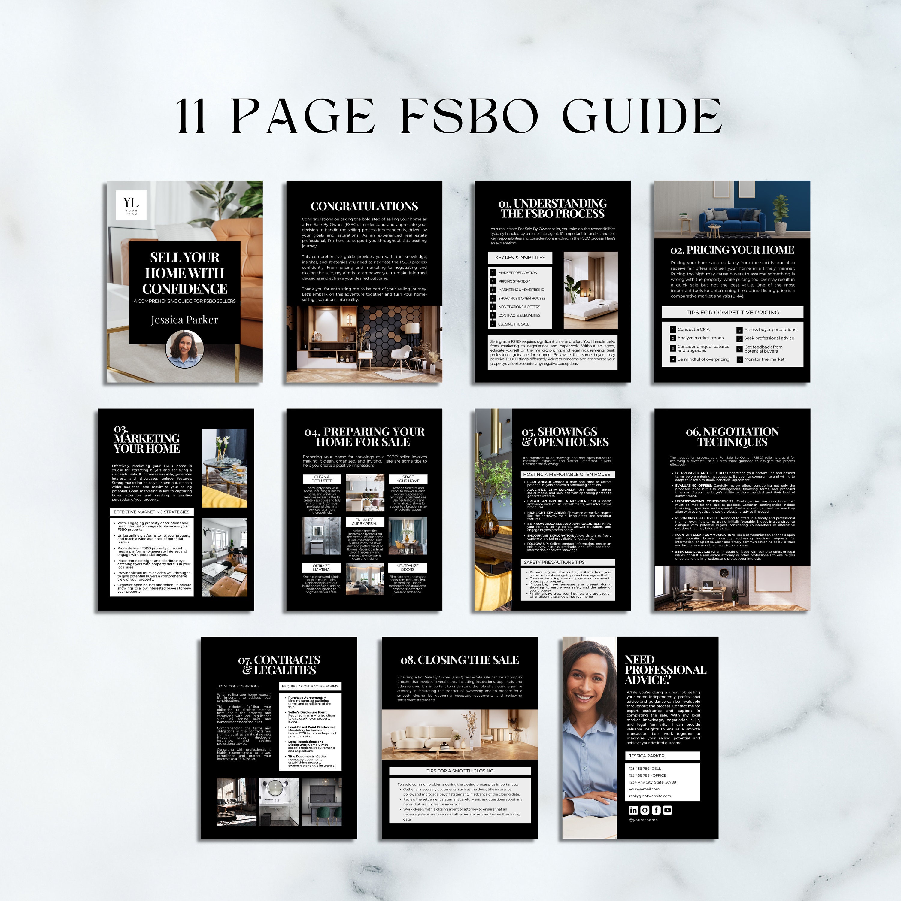 Real Estate for Sale by Owner Guide, FSBO Guide, Home Selling Process ...