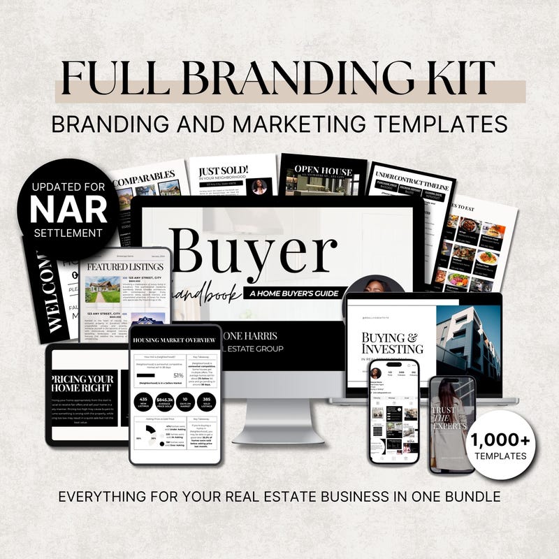 Realtor Branding Package - Etsy