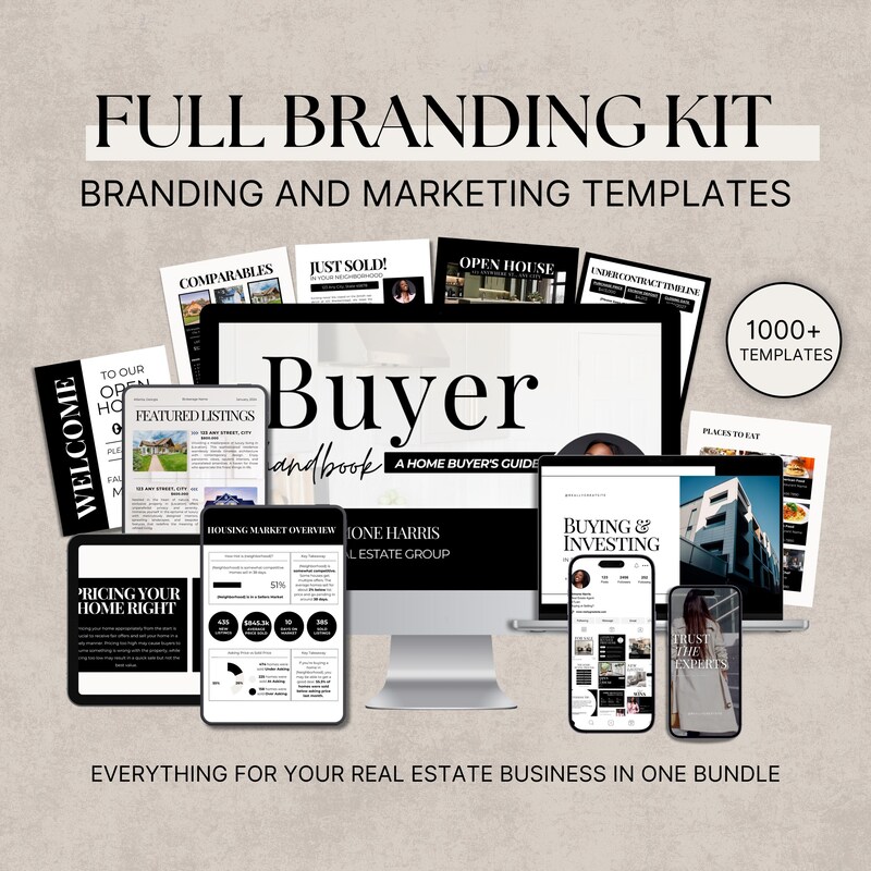 Realtor Branding Package - Etsy