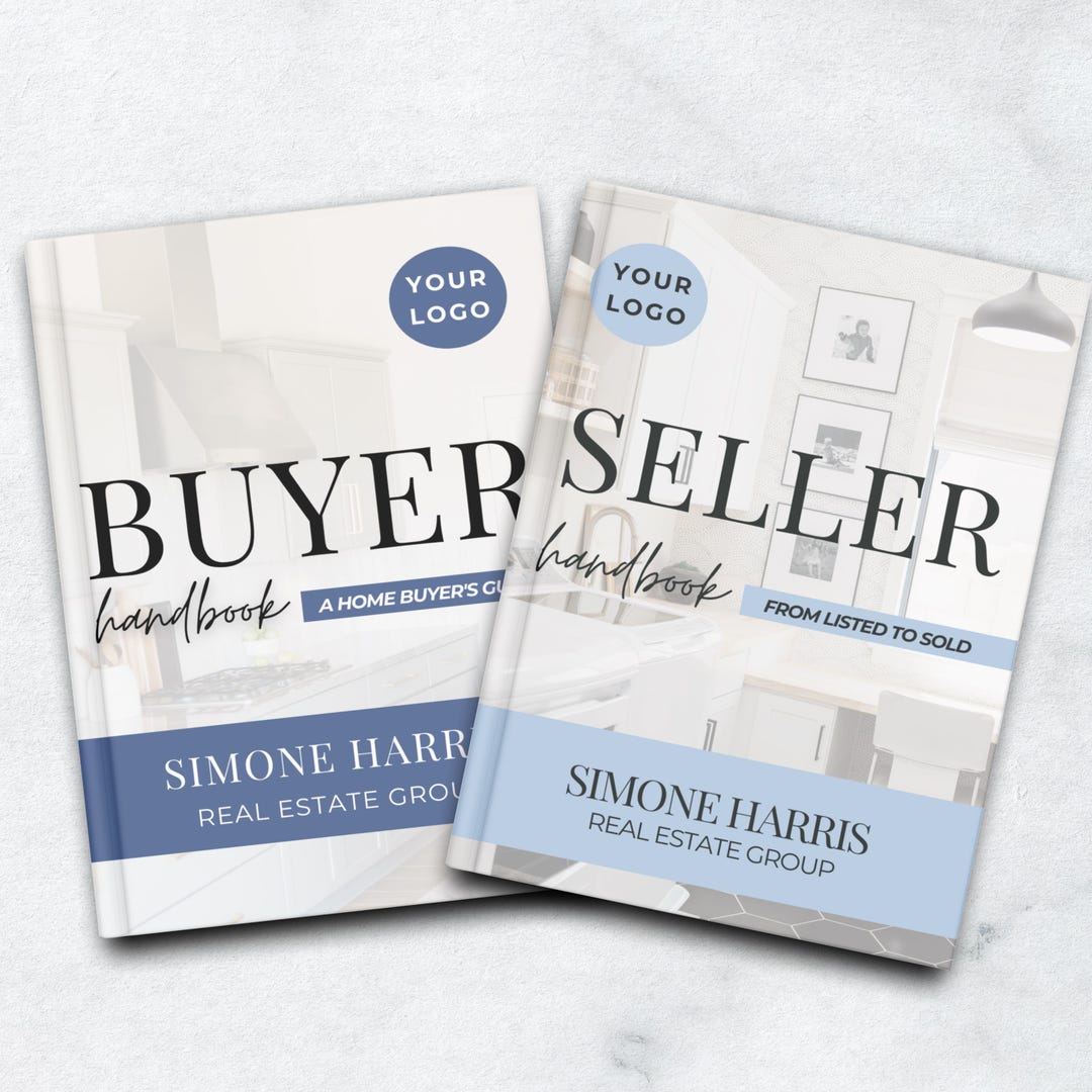 Real Estate Buyer and Seller Guide, Realtor Buyer Packet & Seller ...