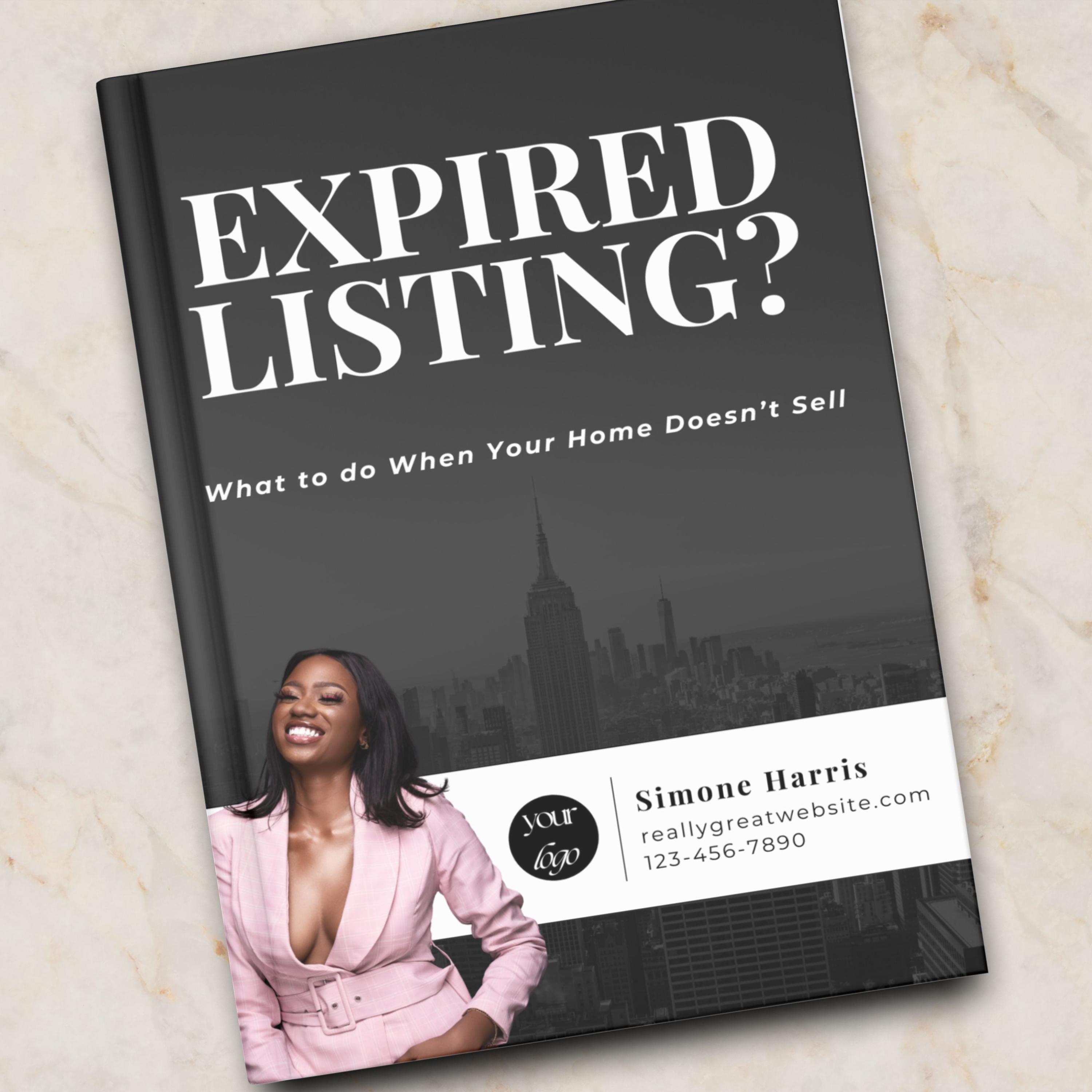 Expired Real Estate Guide, Expired Packet, Expired Listing Letter, Home ...