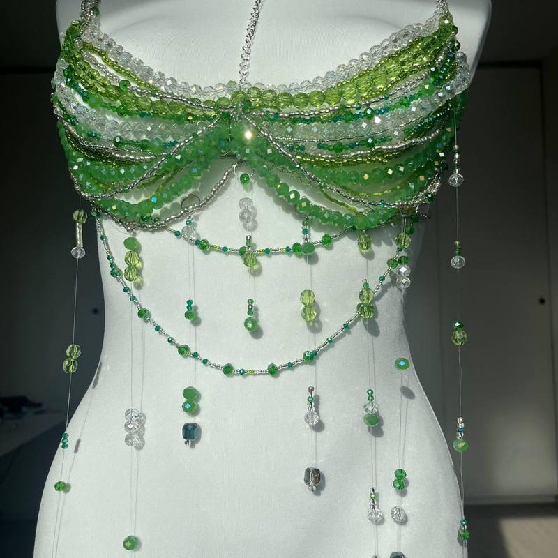 Beaded Body Jewelry - Etsy