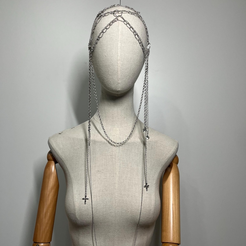 Chainmail Headdress - Etsy