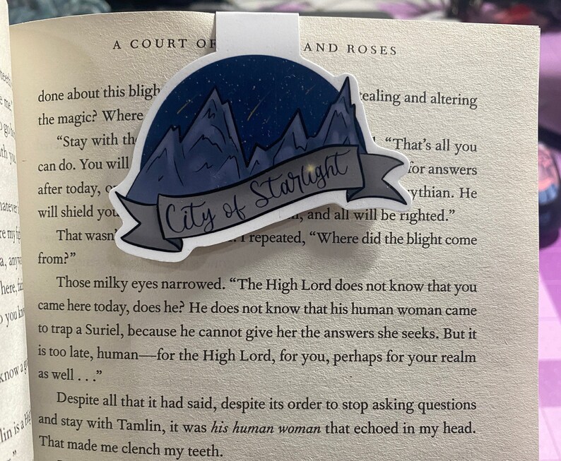 Velaris Magnetic Bookmark ACOTAR Bookmark Booktok Book - Etsy