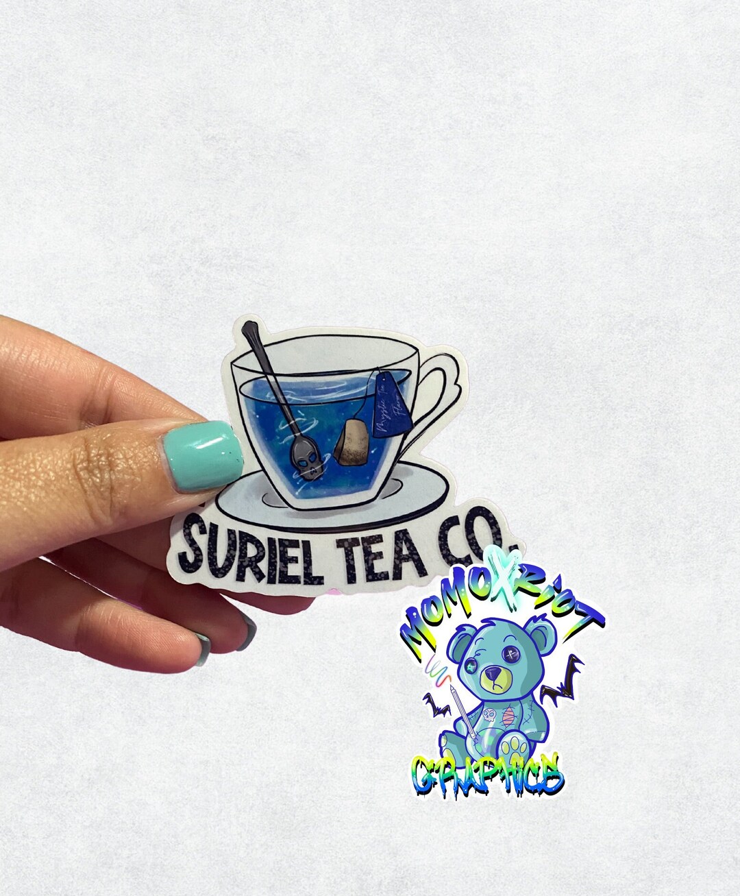 Suriel Tea Vinyl Sticker ACOTAR Tumbler Decoration - Etsy