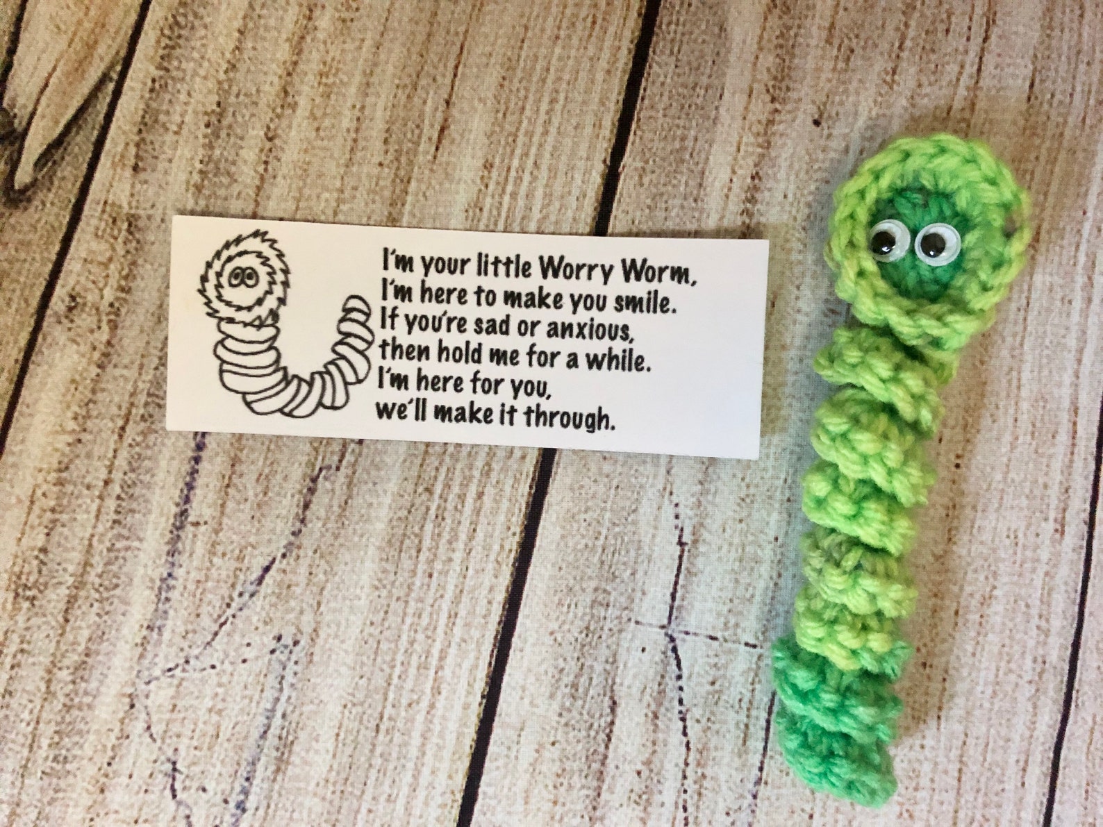 Worry Worms Retro Colors Classroom Store Care Staff - Etsy