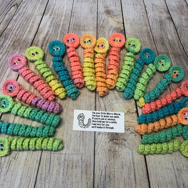 Worry Worm - Etsy