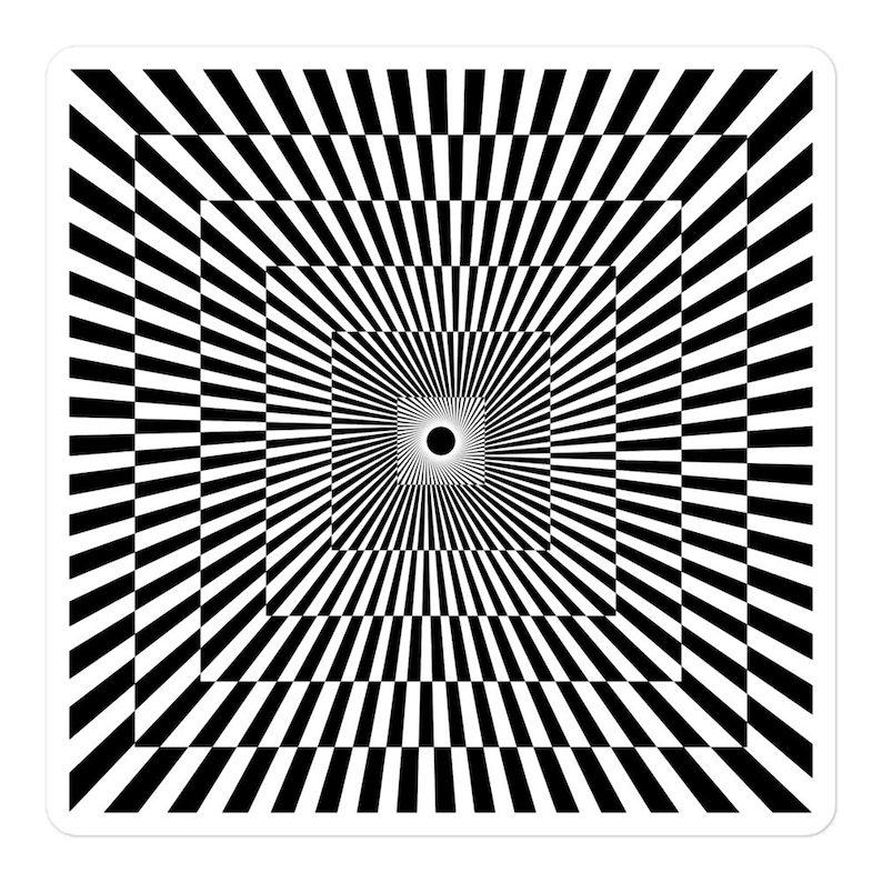 Illusion Sticker - Etsy