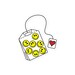 Smiley Face Tea Bag Sticker - Etsy