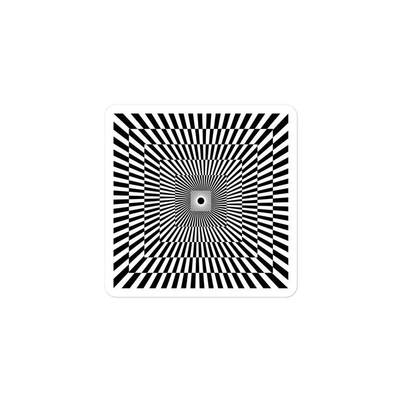 Illusion Sticker - Etsy