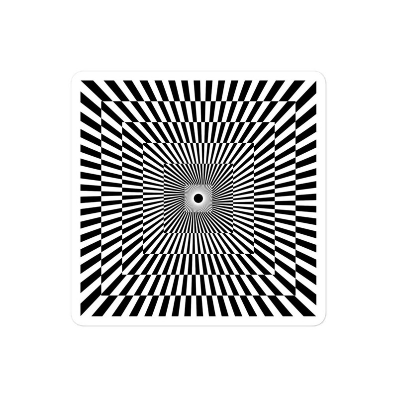 Illusion Sticker - Etsy