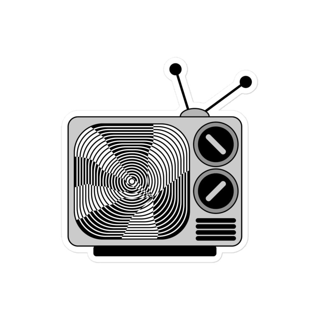 TV Static Sticker - Etsy
