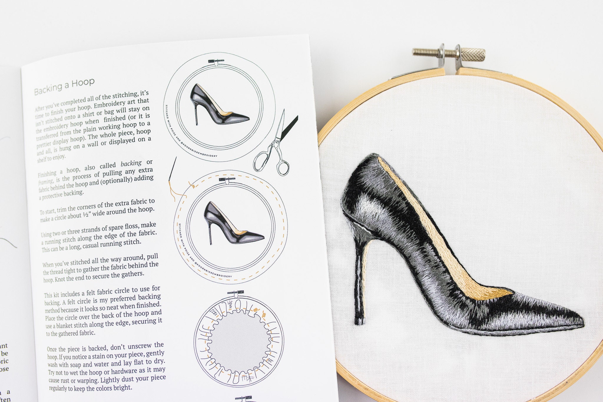 High Heel Digital Embroidery Pattern - Etsy