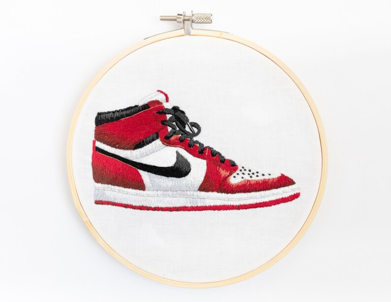 Air Jordan 1 Digital Needle Painting Pattern - Etsy