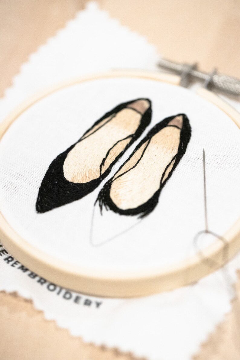 Pair of Heels Digital Embroidery Pattern - Etsy
