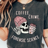 Forensic Science T-shirt, Crime Scene Evidence Tshirt, DNA Fingerprints ...