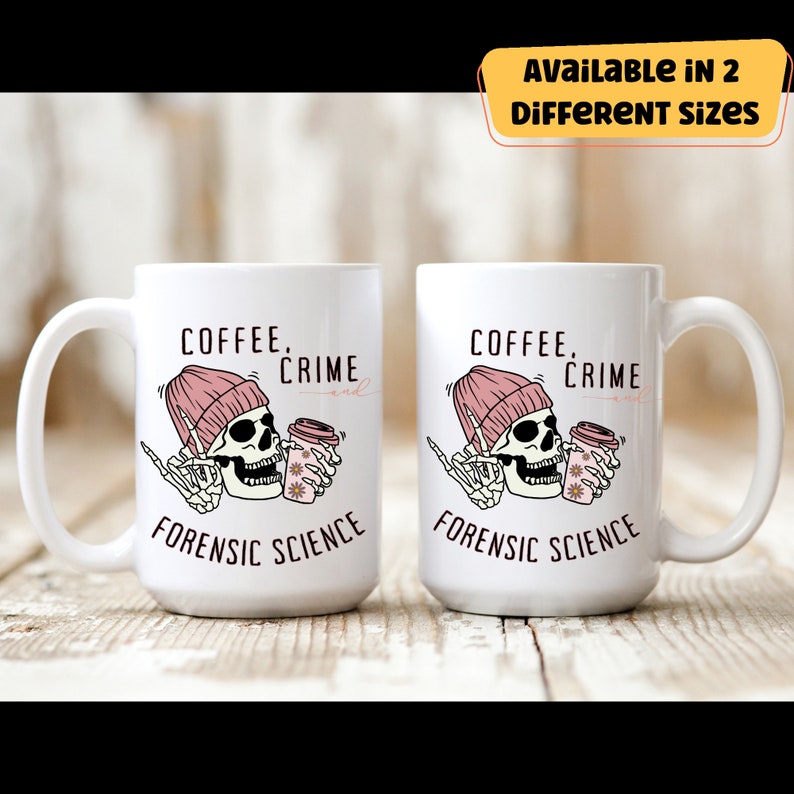 Forensic Science Coffee Mug Halloween Gifts Graduation Nurse Medical ...
