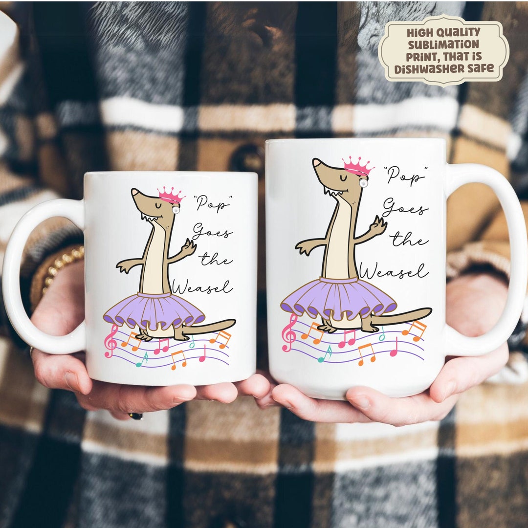 Funny Weasel Coffee Mugs Gifts for Weasel Lover Multiple Options Plush ...