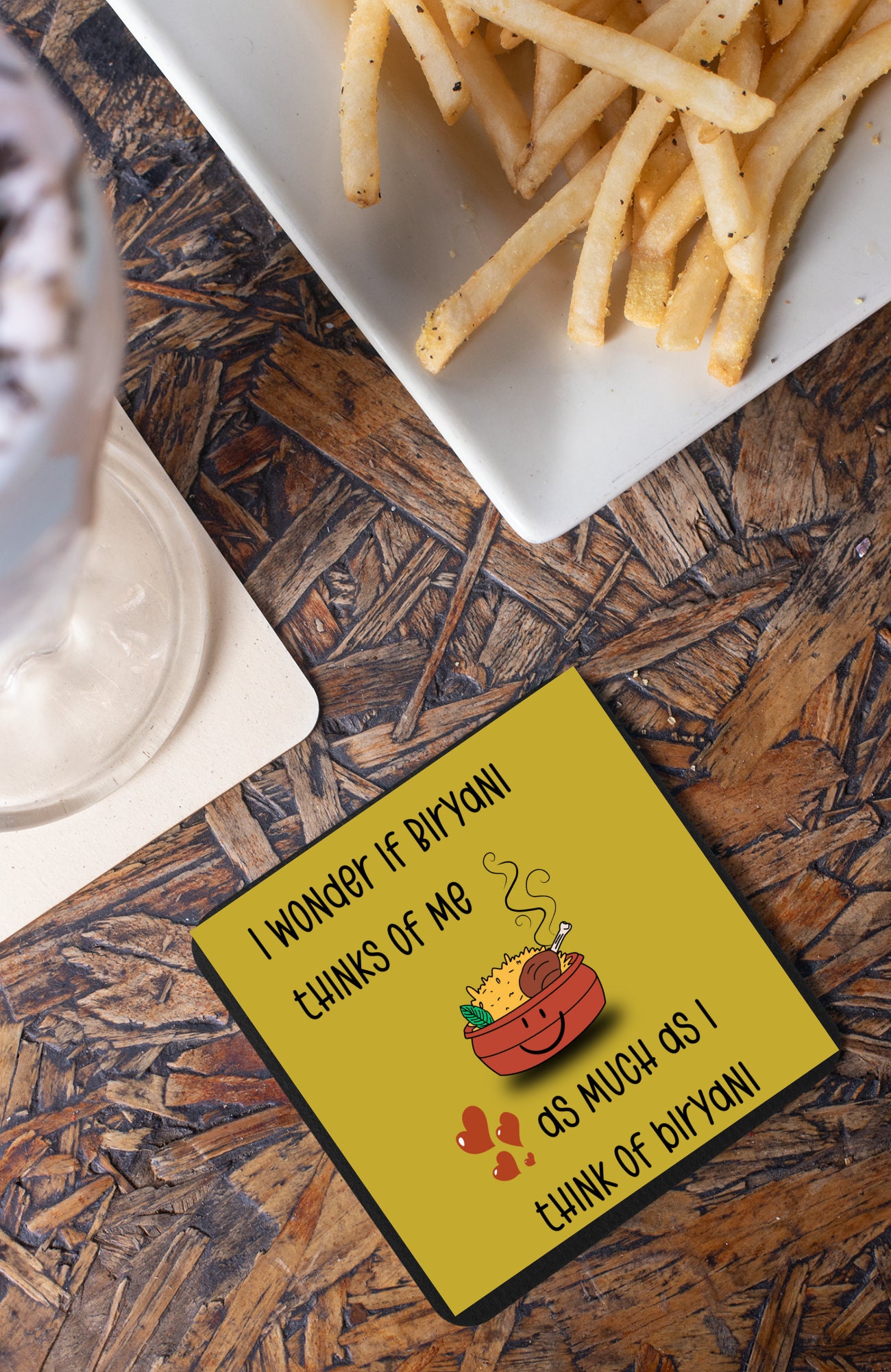 Funny Desi Quirky Coasters set of 4 Indian Valentine Gift Bollywood ...