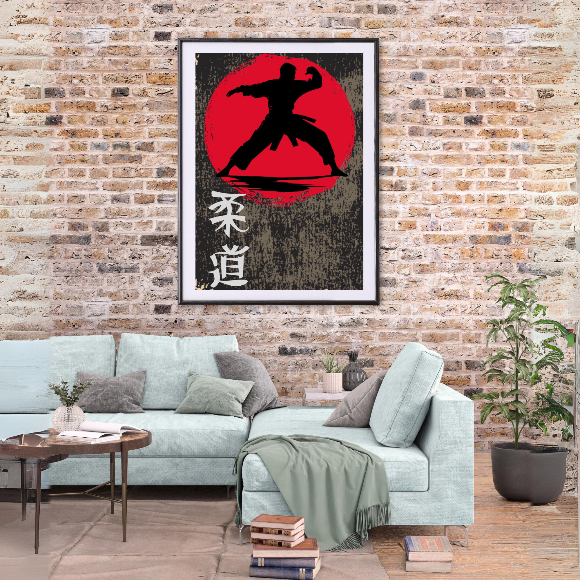 Vintage Judo Poster Go-kyo Judo Gifts Judo Art Prints Judo Belt Martial ...
