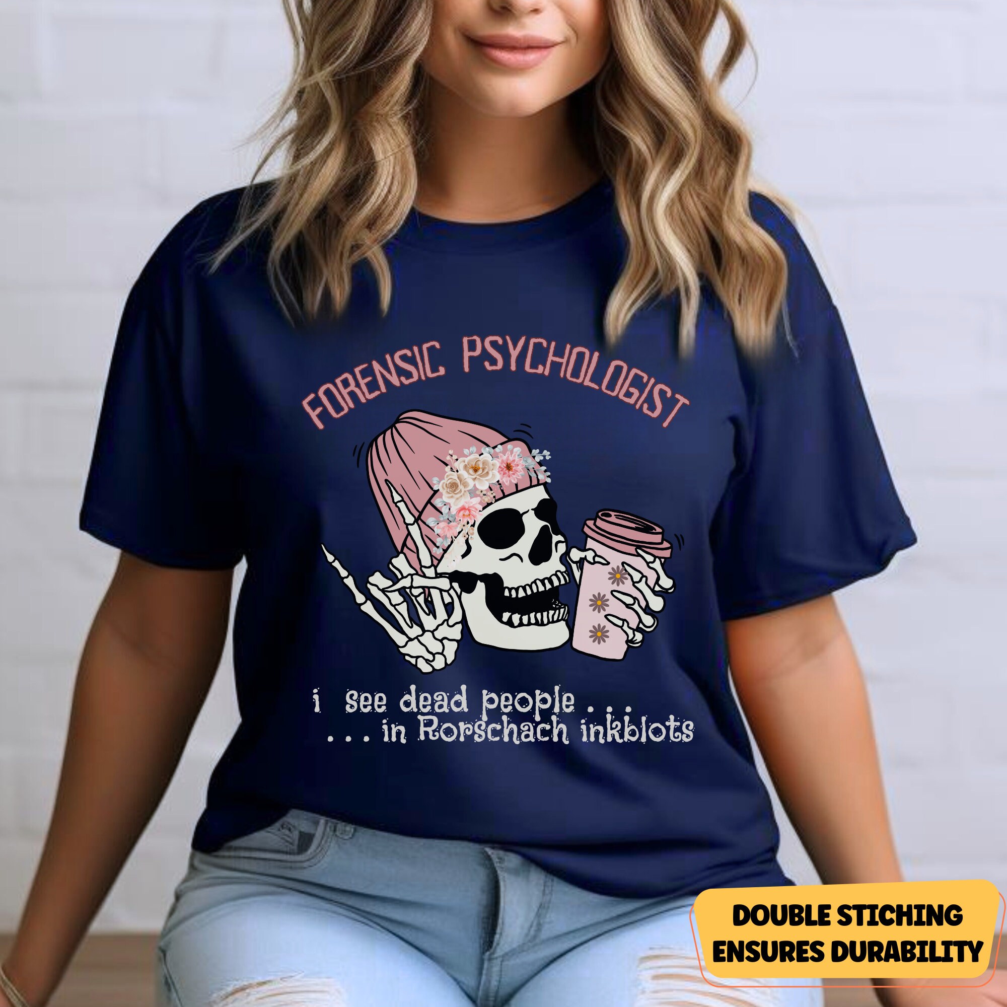 Forensic Psychologist Premium Dyed Tshirt Gift Forensic Psychology ...