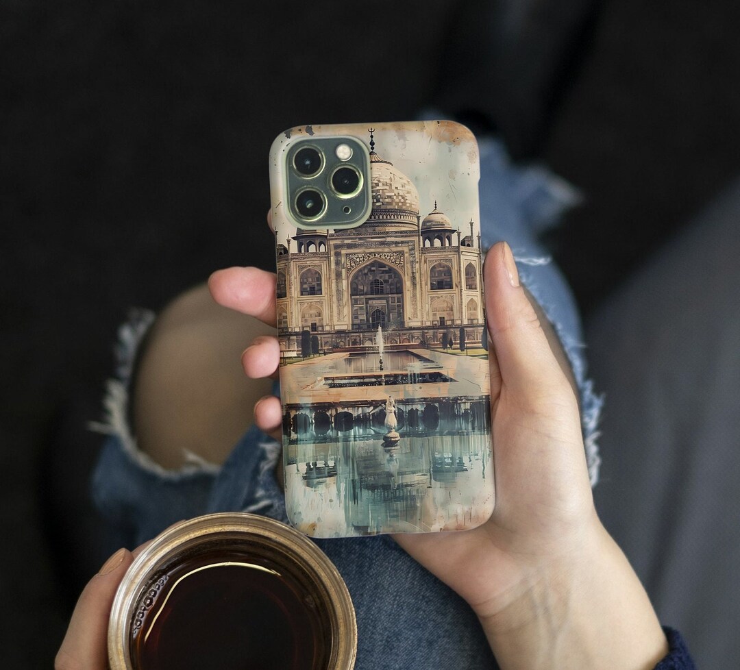 Vintage Exotic India Tough Desi Phone Case Quirky Desi Travel Air India ...
