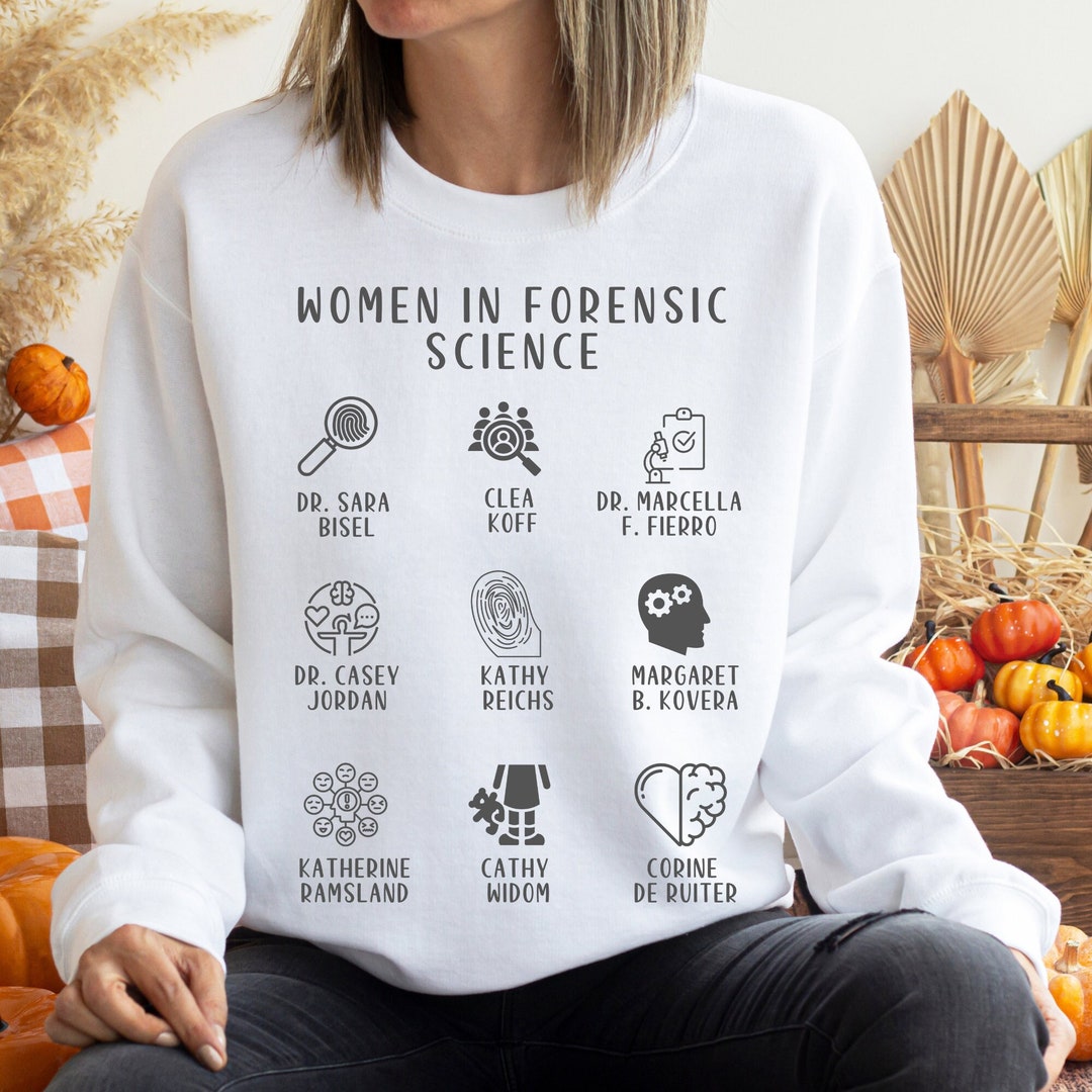 Women Forensic Science Sweatshirt Gradgift Teach Professor Major ...
