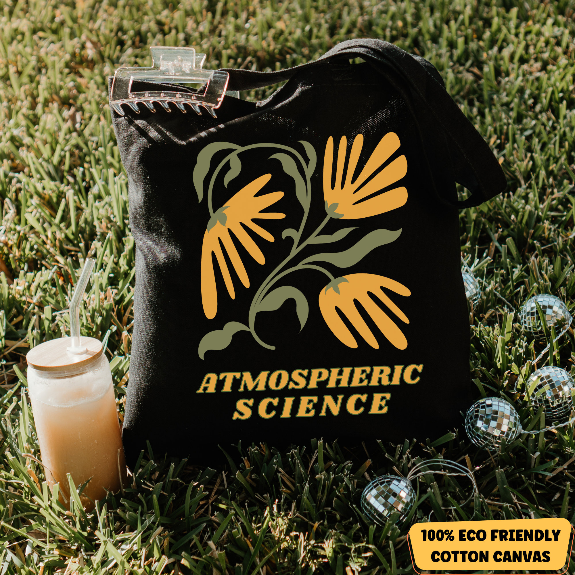 Atmospheric Science Premium Canvas Tote Bag Gift Atmosphere Scientist ...